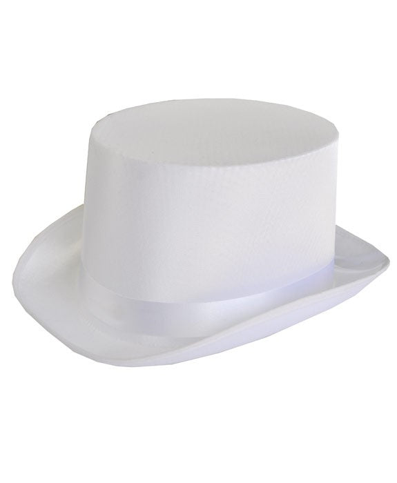 Permafelt Tophat-White – Tempo Dancewear